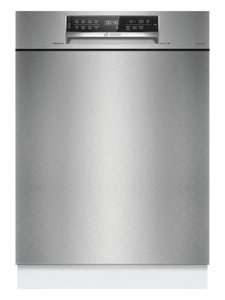 Bosch Series 6 Built-under Dishwasher, 60cm Brushed steel anti-fingerp ...